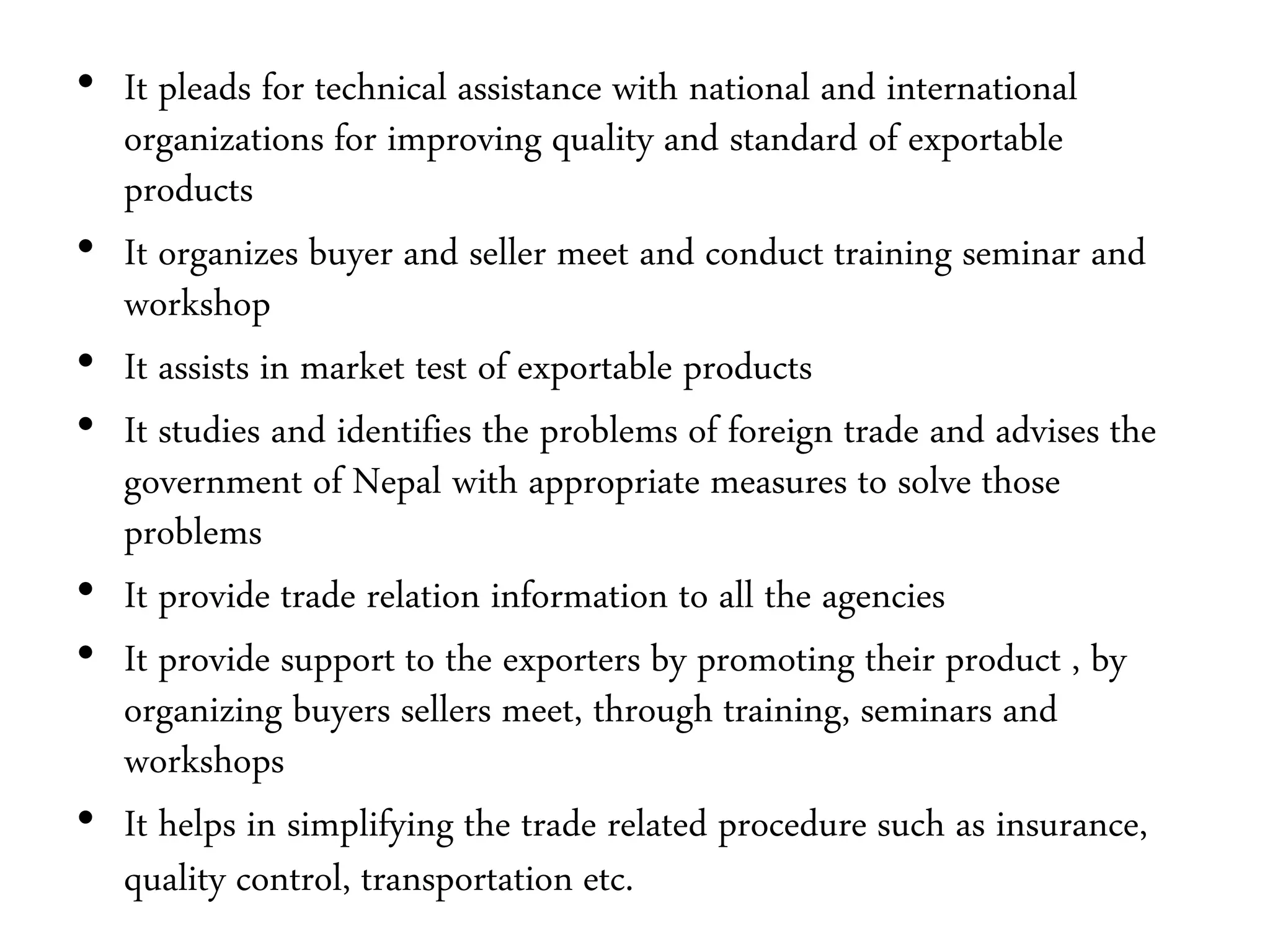 Business support agencies | PPTX