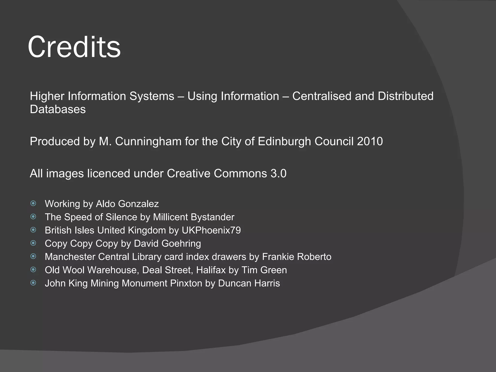 Centralised And Distributed Databases Ppt Databases Computer Software And Applications