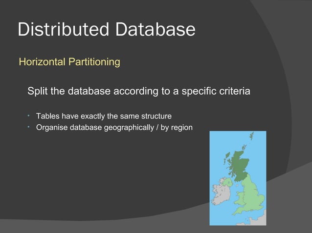 Centralised And Distributed Databases Ppt Databases Computer Software And Applications