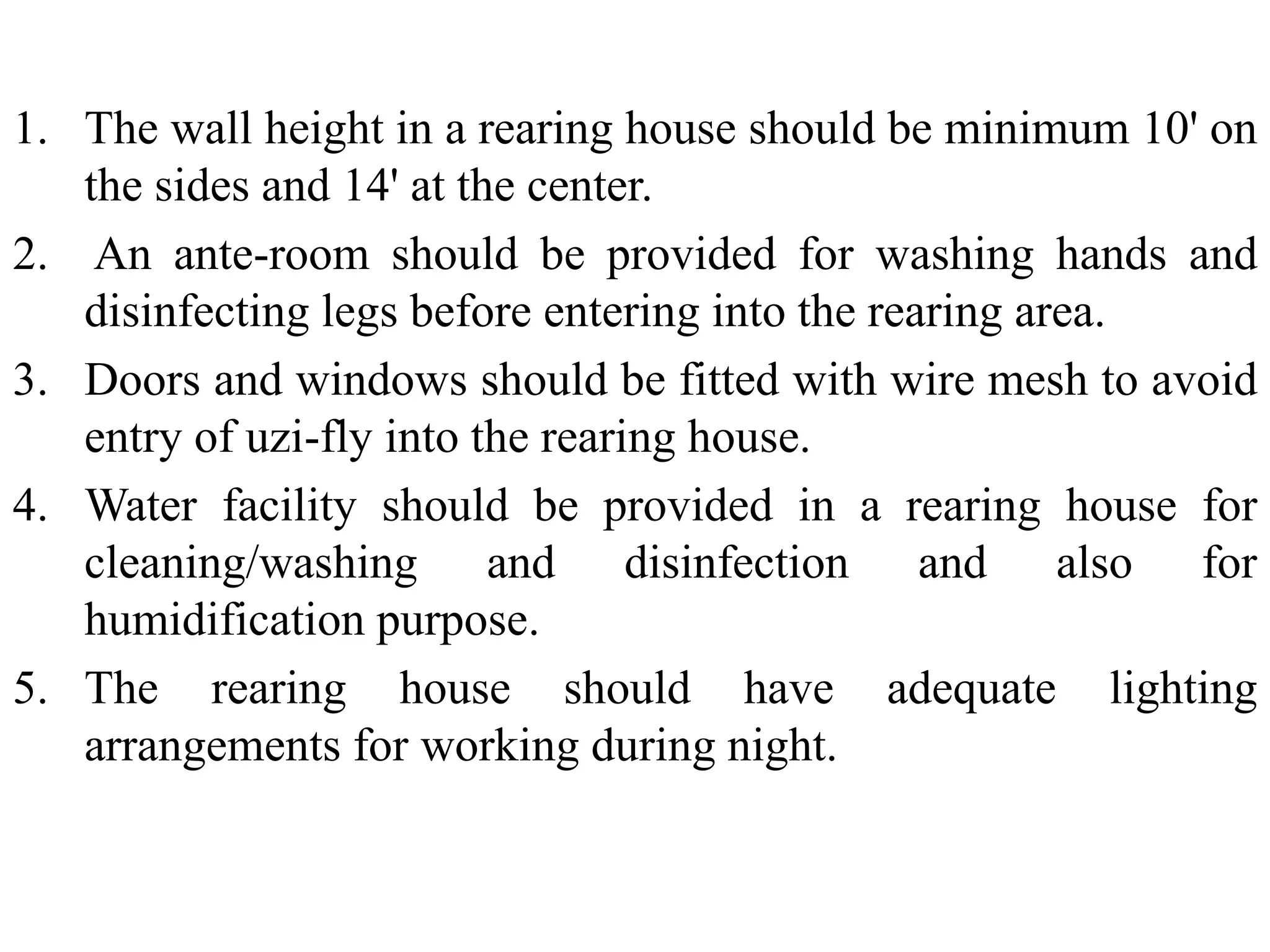 9 chapter silkworm rearing plan , rearing house plan and equipments | PPTX