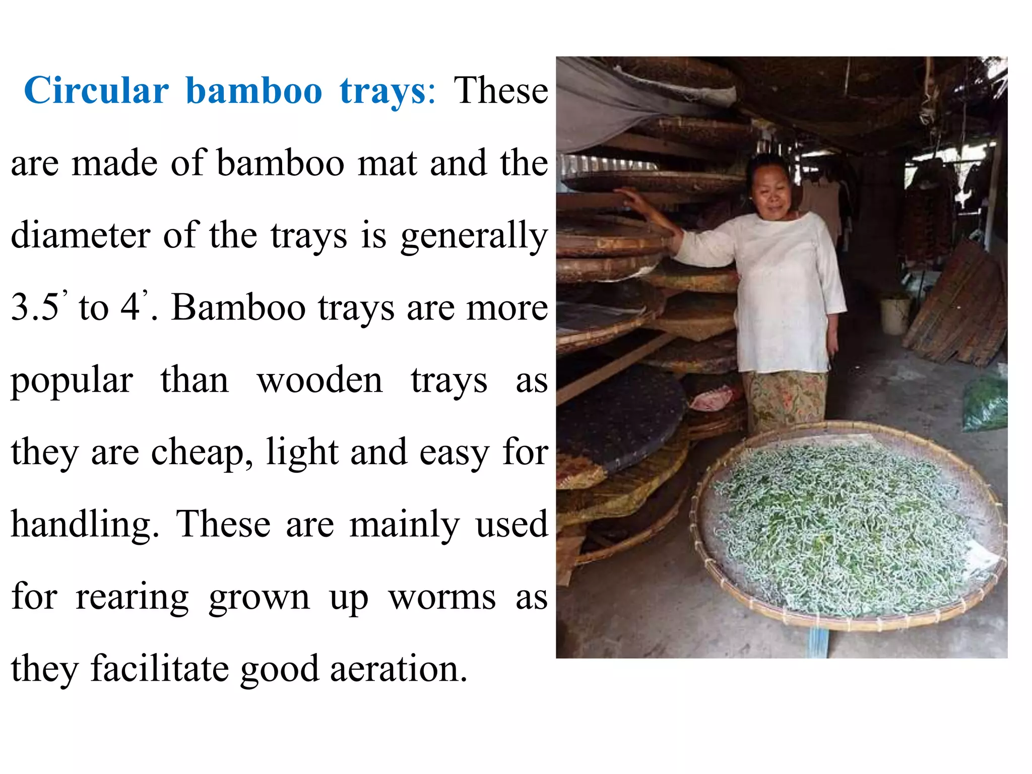 9 chapter silkworm rearing plan , rearing house plan and equipments | PPTX