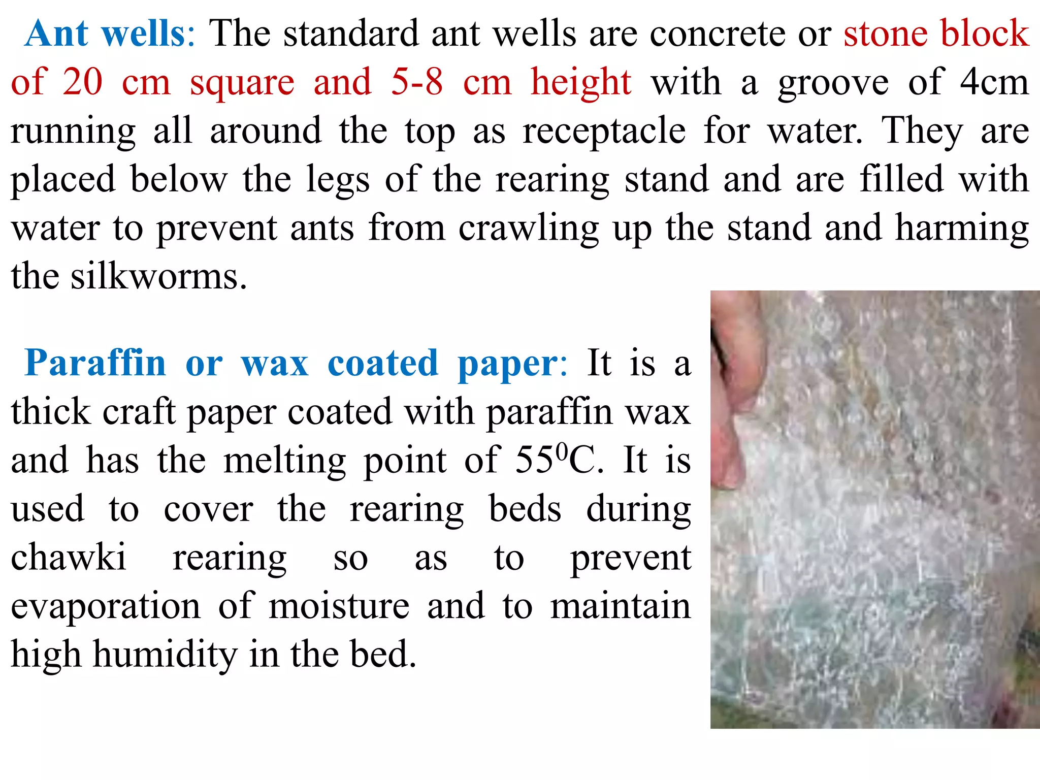 9 chapter silkworm rearing plan , rearing house plan and equipments | PPTX