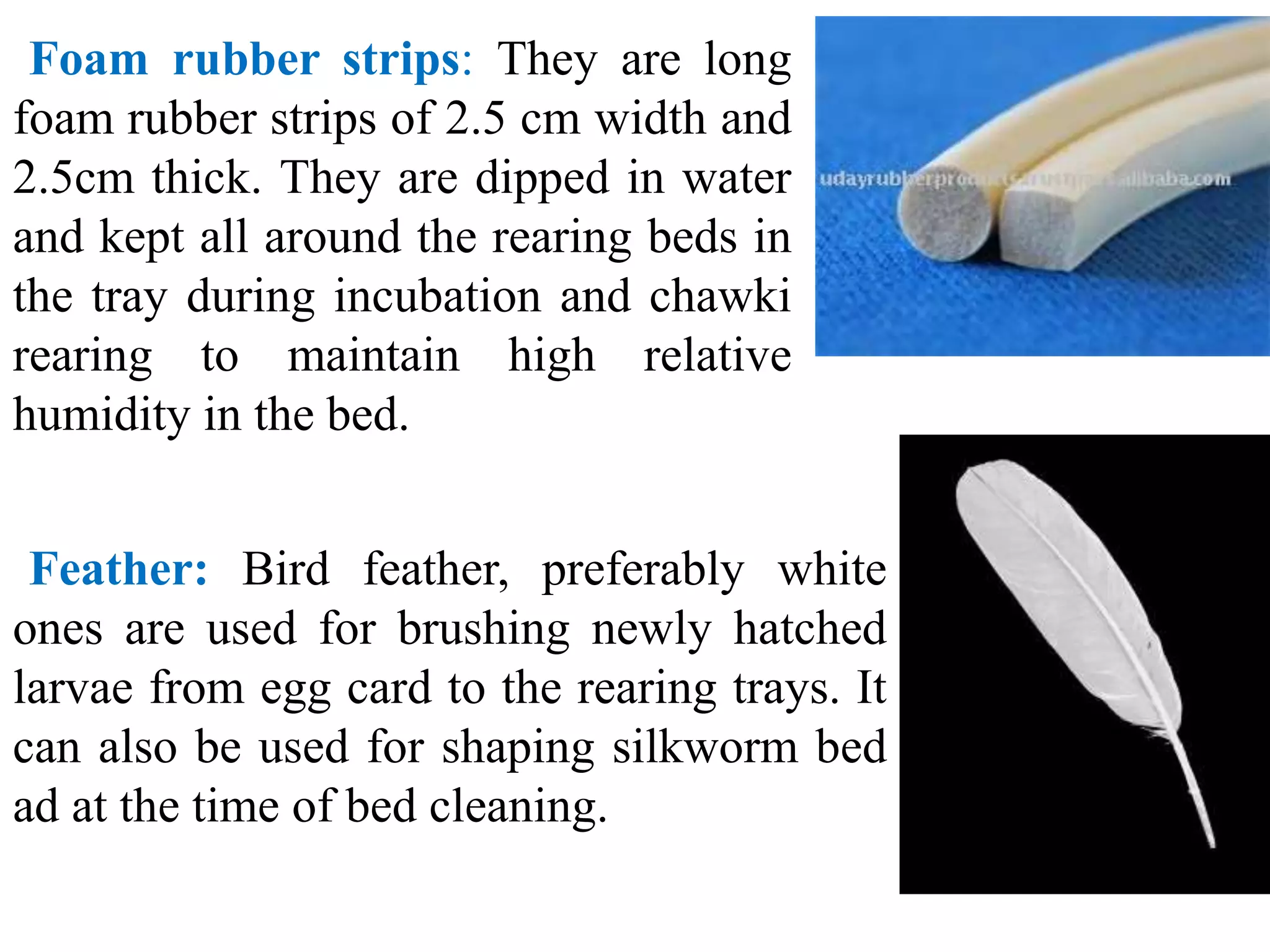 9 chapter silkworm rearing plan , rearing house plan and equipments | PPTX
