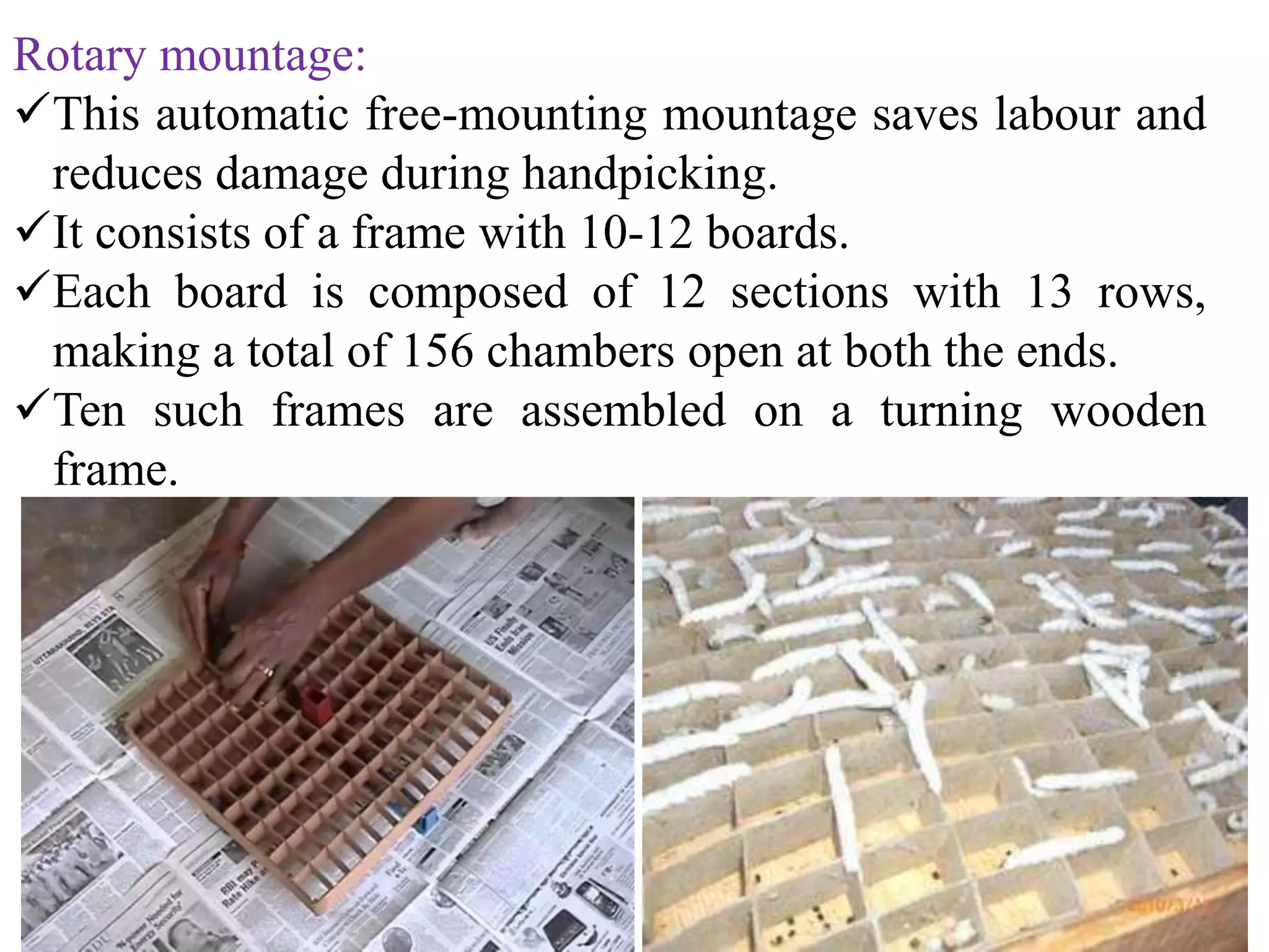 9 chapter silkworm rearing plan , rearing house plan and equipments | PPTX