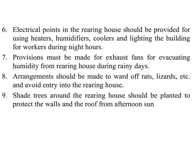 9 chapter silkworm rearing plan , rearing house plan and equipments | PPTX