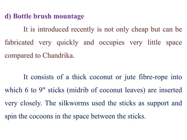 9 chapter silkworm rearing plan , rearing house plan and equipments | PPTX