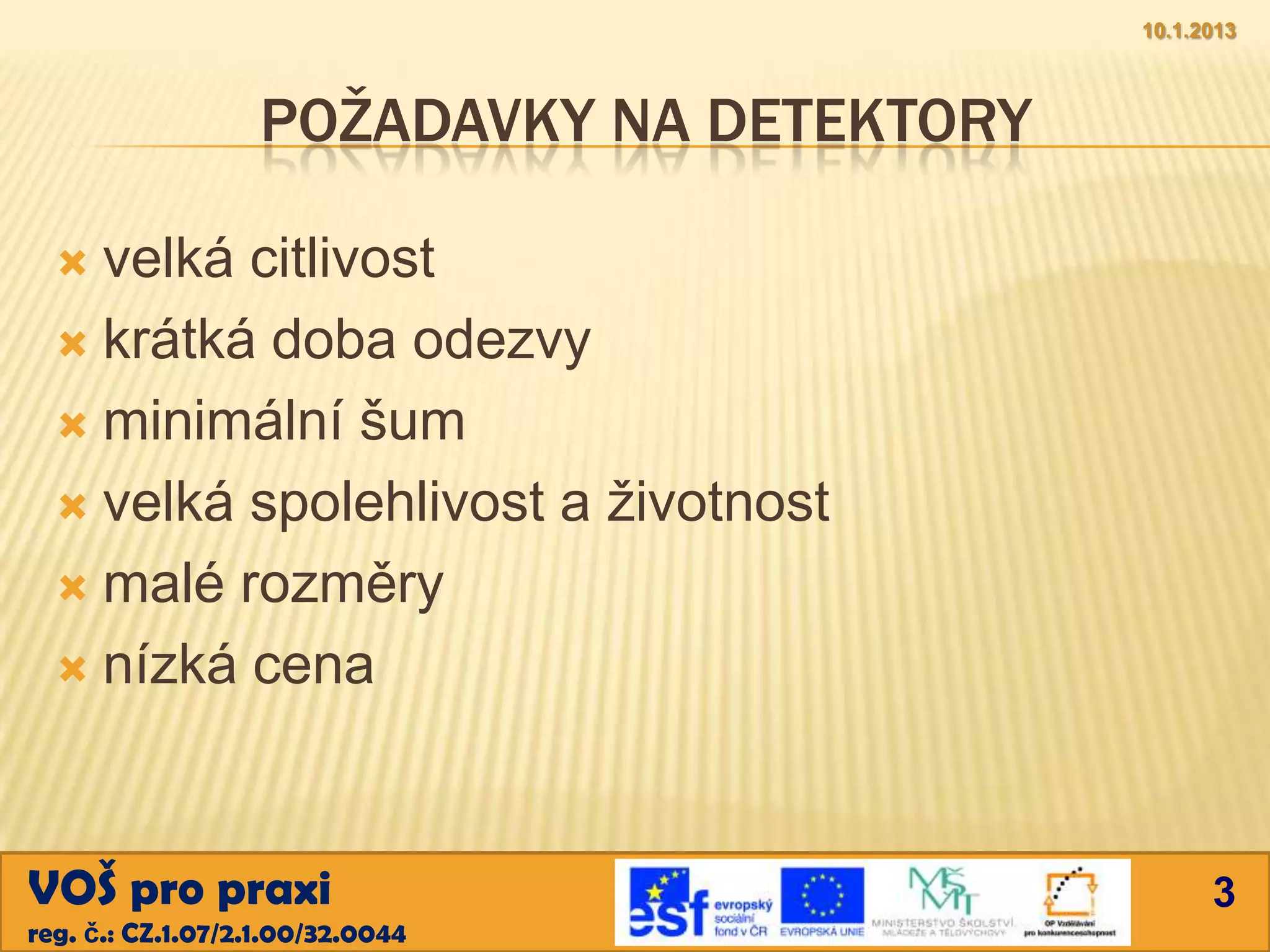 9.detektory záření | PPTX