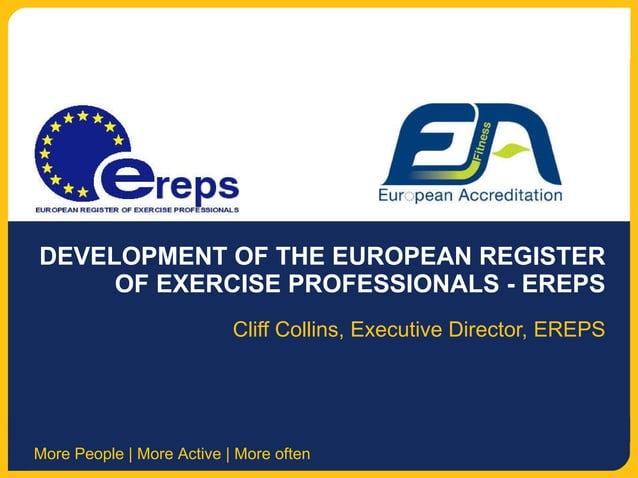 Development Of EREPs - EHFA - Cliff Collins | PPT