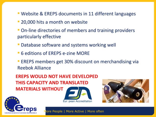 Development Of EREPs - EHFA - Cliff Collins | PPT