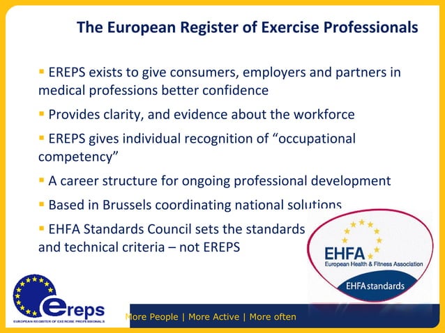 Development Of EREPs - EHFA - Cliff Collins | PPT