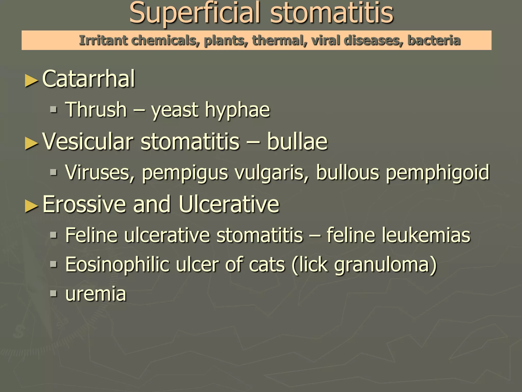 Veterinary Pathology of Alimentary System | PPT
