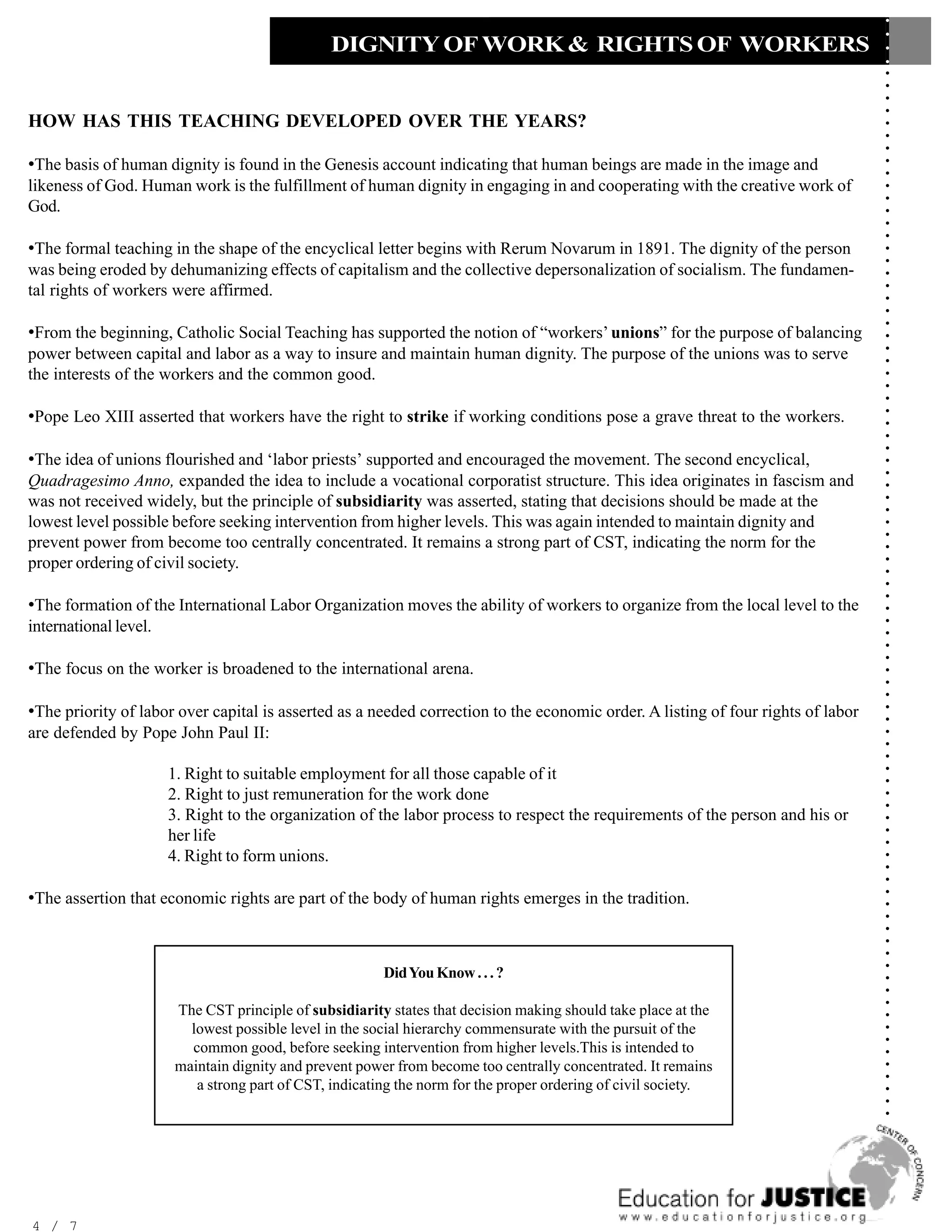 9 dignity-of-work+rights-of-workers | PDF