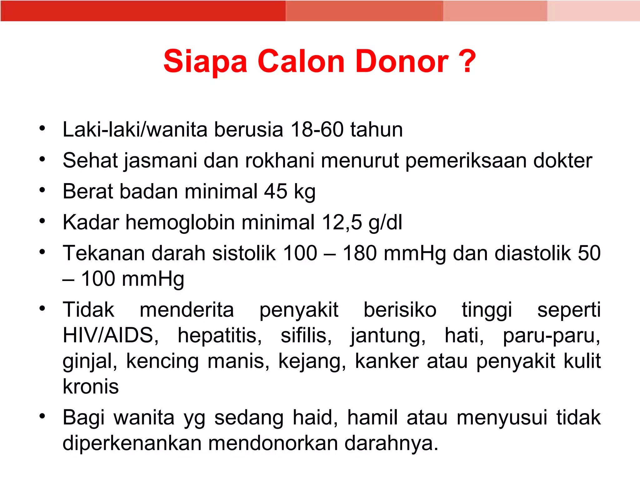 Donor Darah PPT | PPT