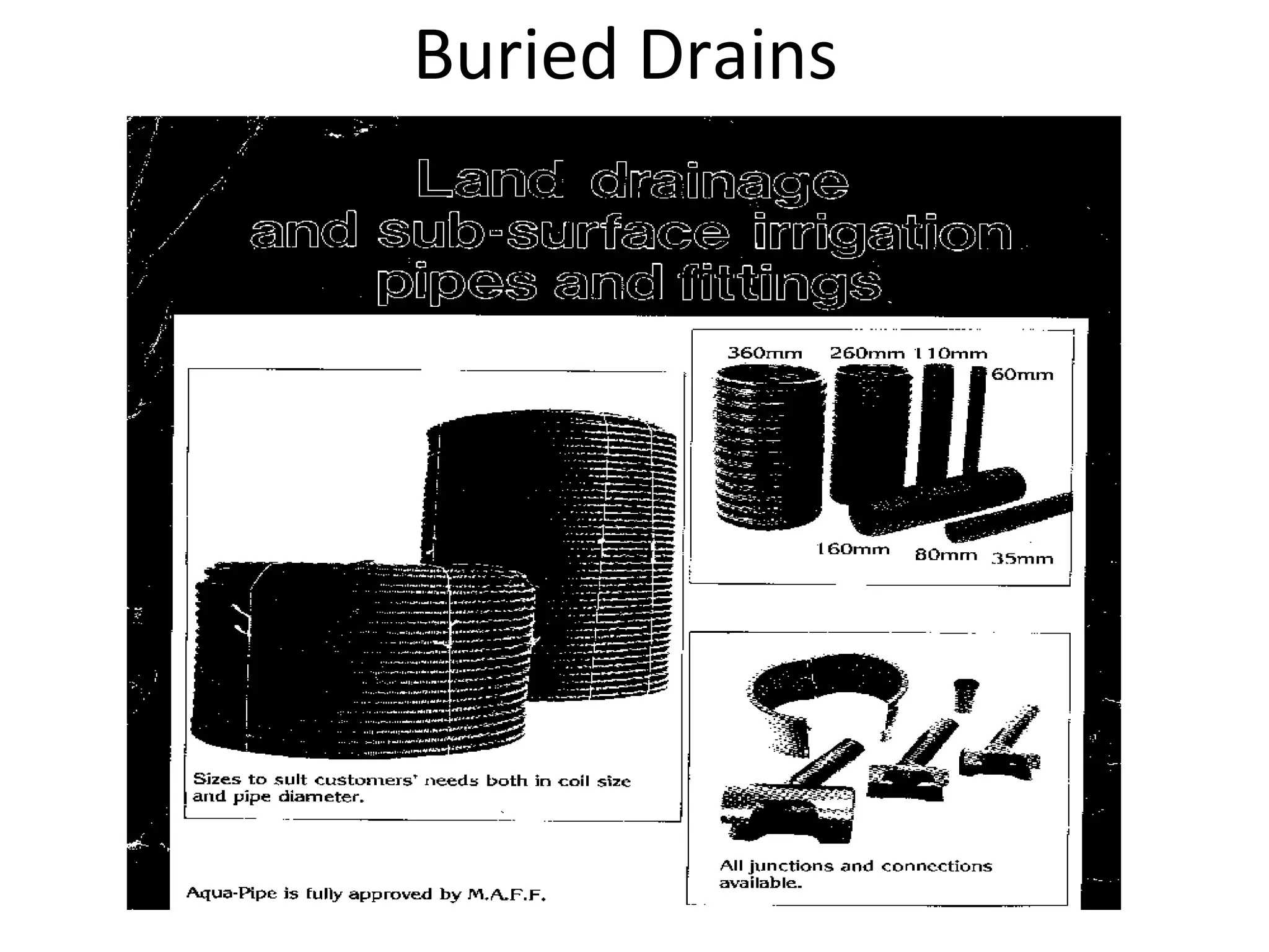 Drainage Engineering (Drainage and design of drainage systems) | PPT