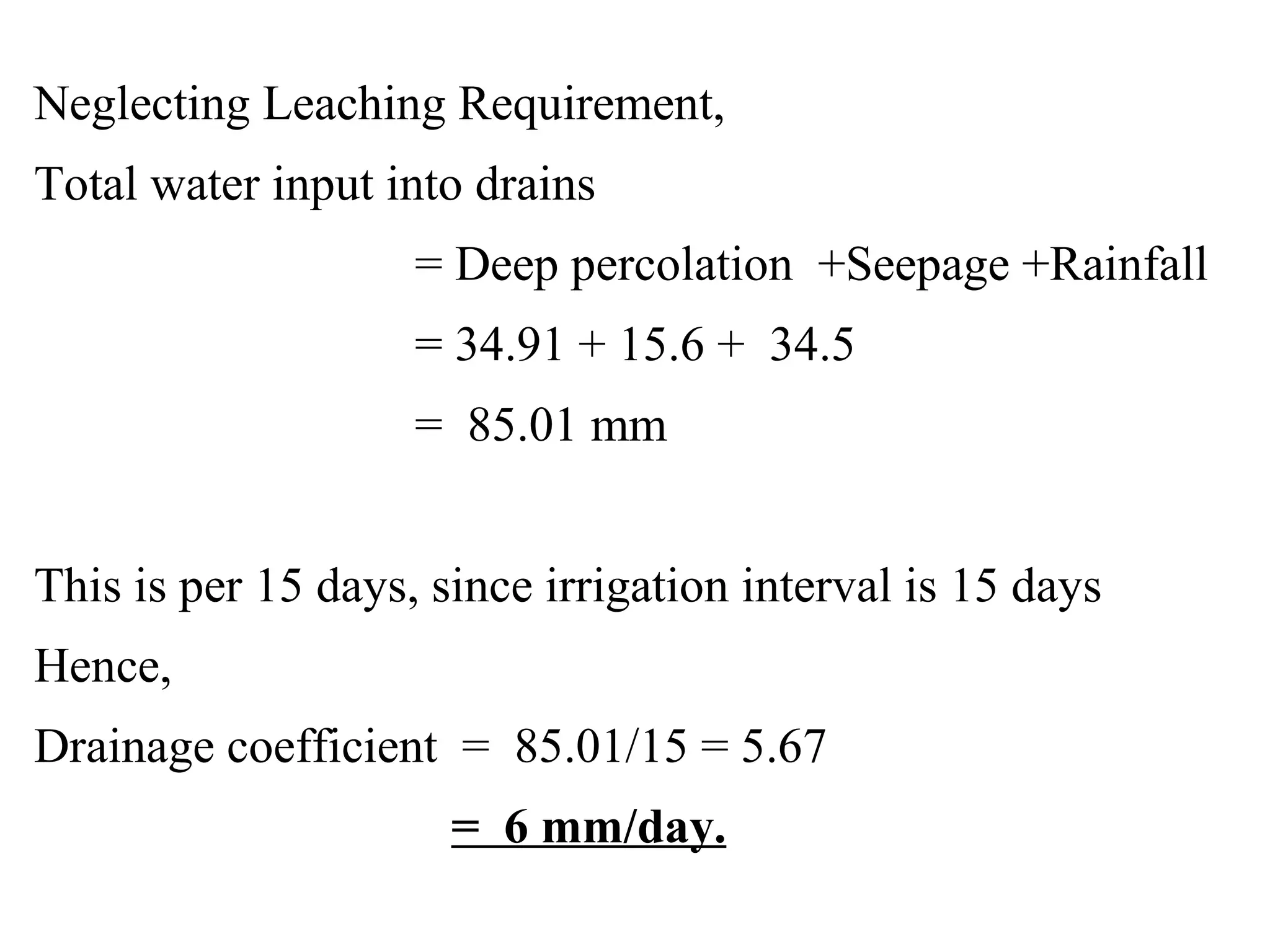 Drainage Engineering (Drainage and design of drainage systems) | PPT