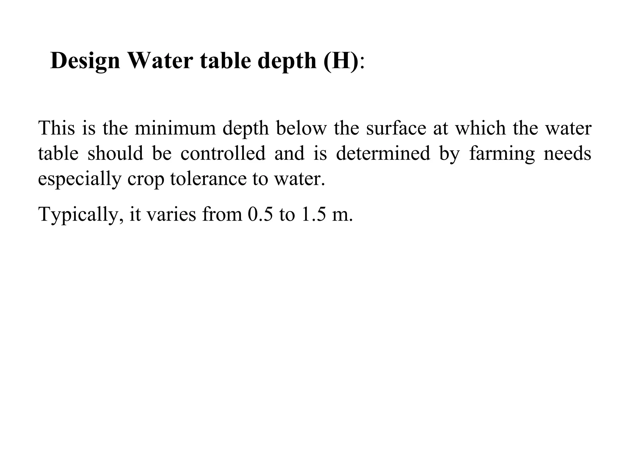 Drainage Engineering (Drainage and design of drainage systems) | PPT