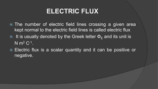 ELECTRIC FLUX | PPTX