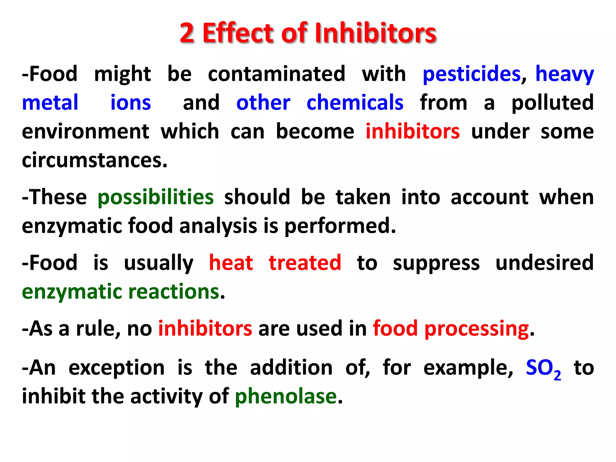 Factors affecting enzymes | PDF