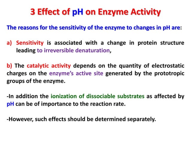 Factors affecting enzymes | PDF