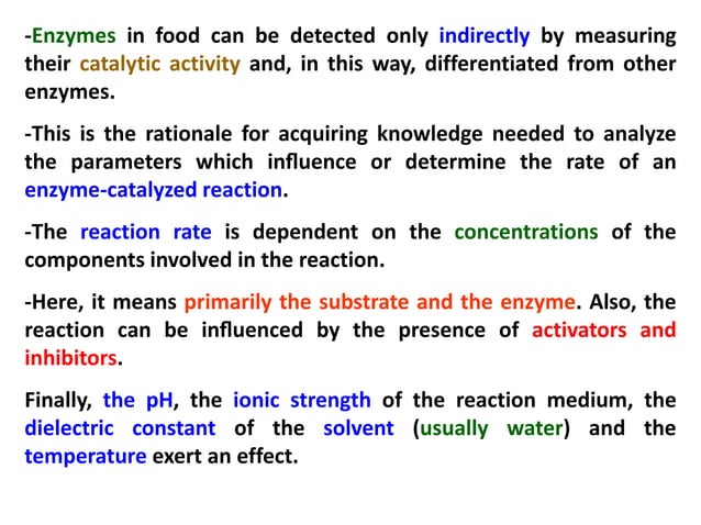Factors affecting enzymes | PDF