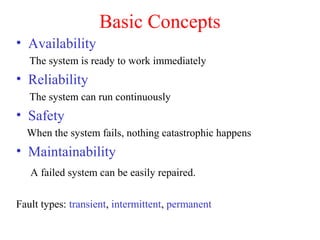 9 fault-tolerance | PPT