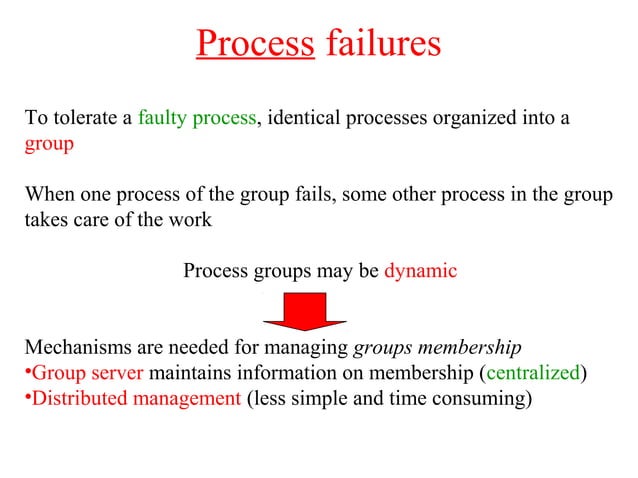 9 fault-tolerance | PPT