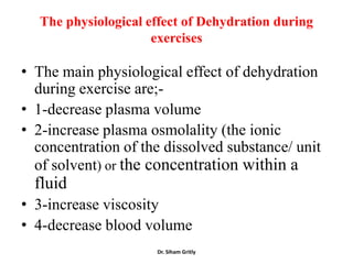 9 -fluids and exercise | PPTX