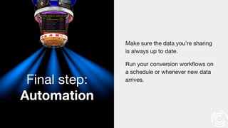 Sharing your data | PPT