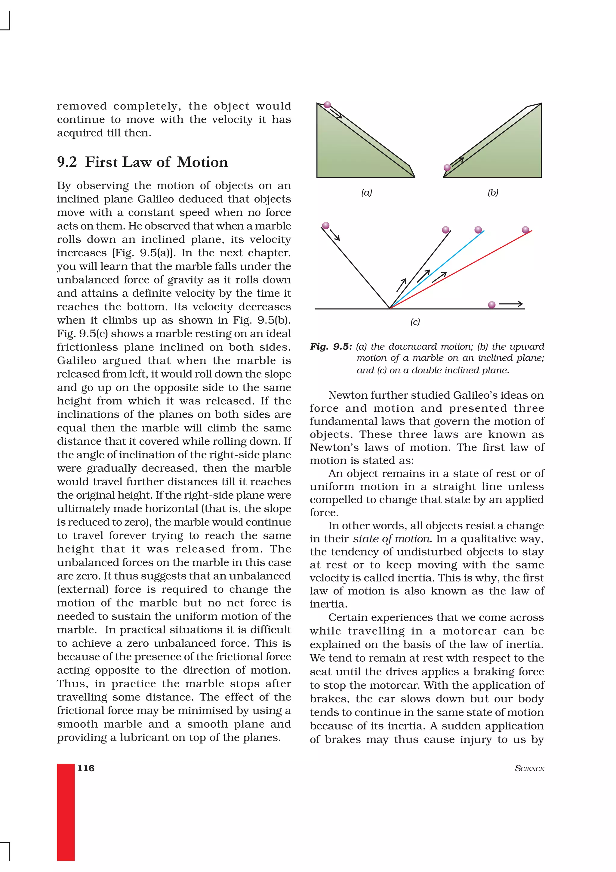 9 forces and laws of motion | PDF