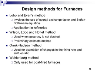 furnace design | PPTX