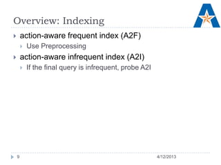 GBLENDER: Towards blending visual query formulation and query processing in graph databases ...