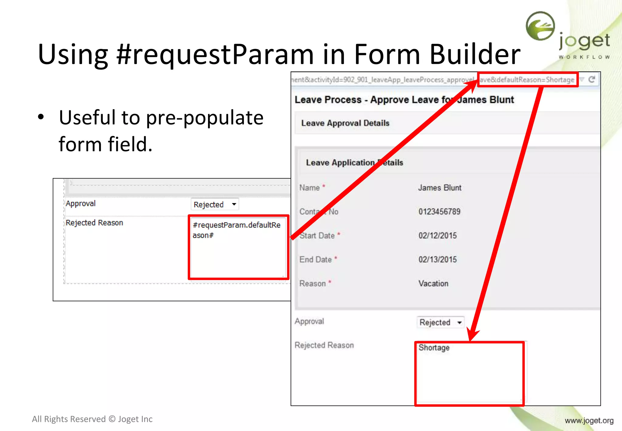 Joget Workflow v6 Training Slides - 9 - Hash Variable | PPTX