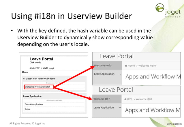 Joget Workflow v6 Training Slides - 9 - Hash Variable | PPT