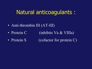 9-Hypercoagulability.ppt bbnnkkkkkyggfffvvbhh | PPT