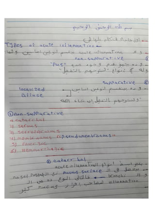 9 inflammation 4 types | PDF