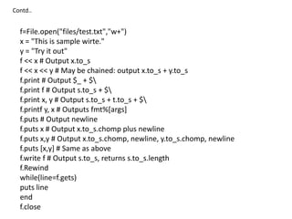 9 Inputs & Outputs | PPT