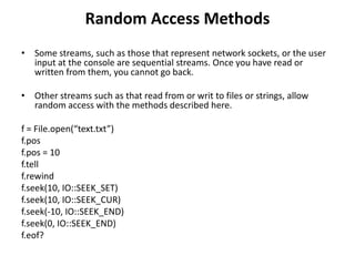 9 Inputs & Outputs | PPT