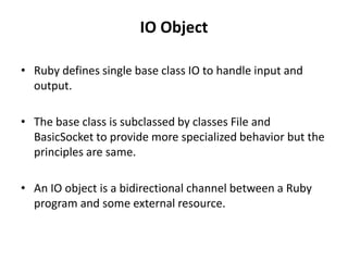 9 Inputs & Outputs | PPT