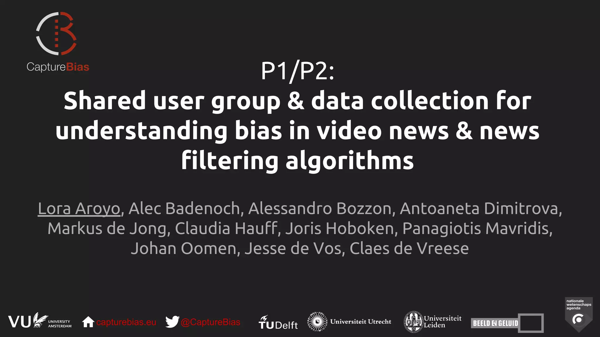 Understanding bias in video news & news filtering algorithms | PDF