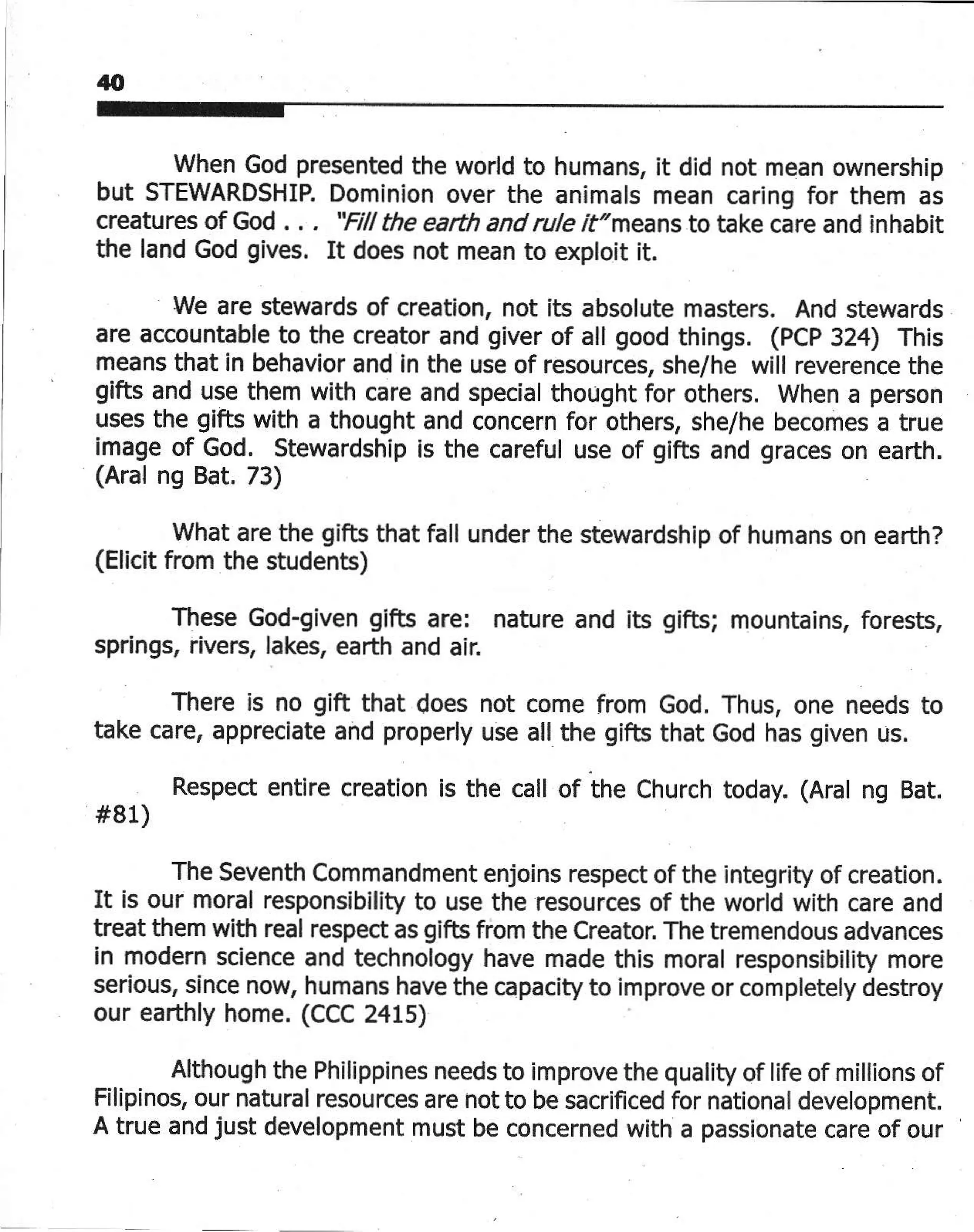 9 Katesismo Grade Sch Private | PDF