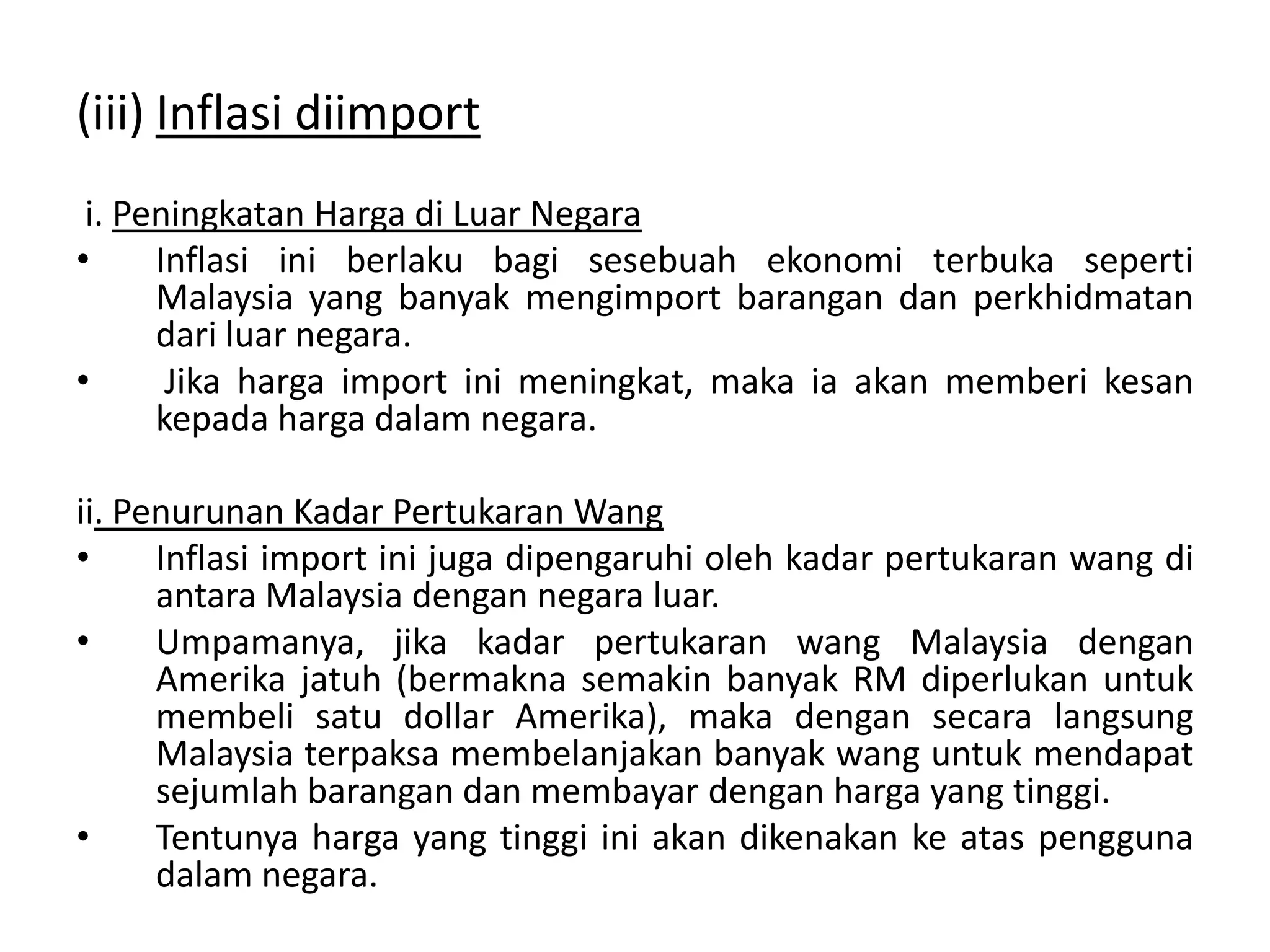 9 kitaran perniagaan, pengangguran dan inflasi | PPTX