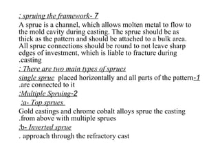 9 labotarory procedures for framework construction | PPT | Shaving ...