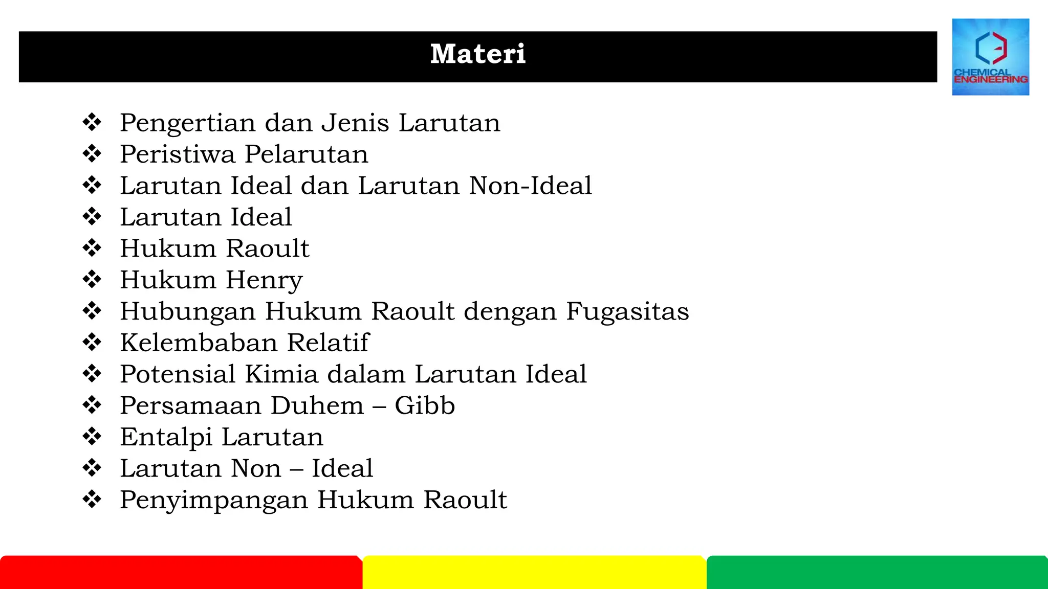 9 - Kimia Fisika Materi Tentang Larutan.pptx