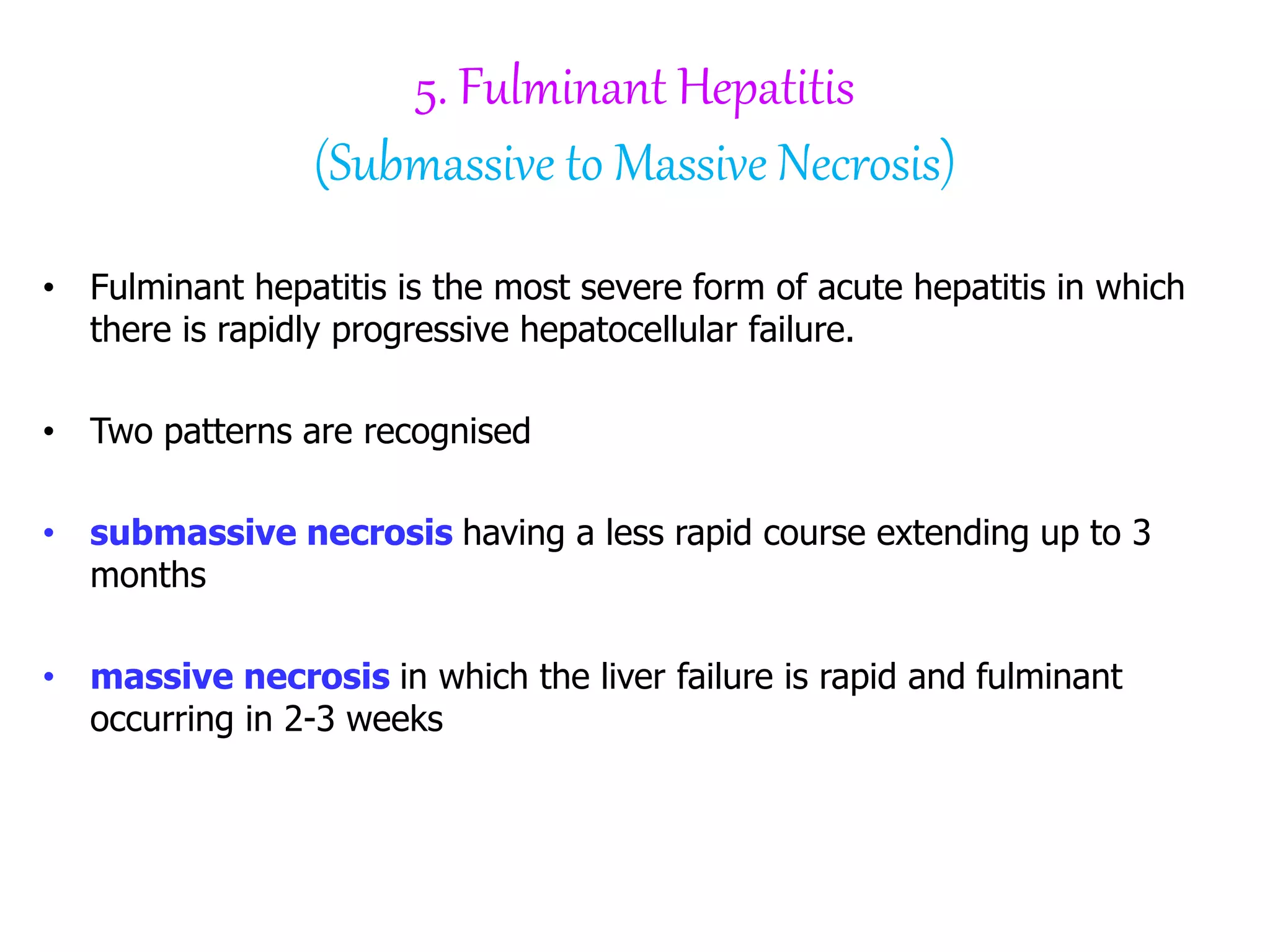 THE LIVER: ACUTE & CHRONIC HEPATITIS | PPTX