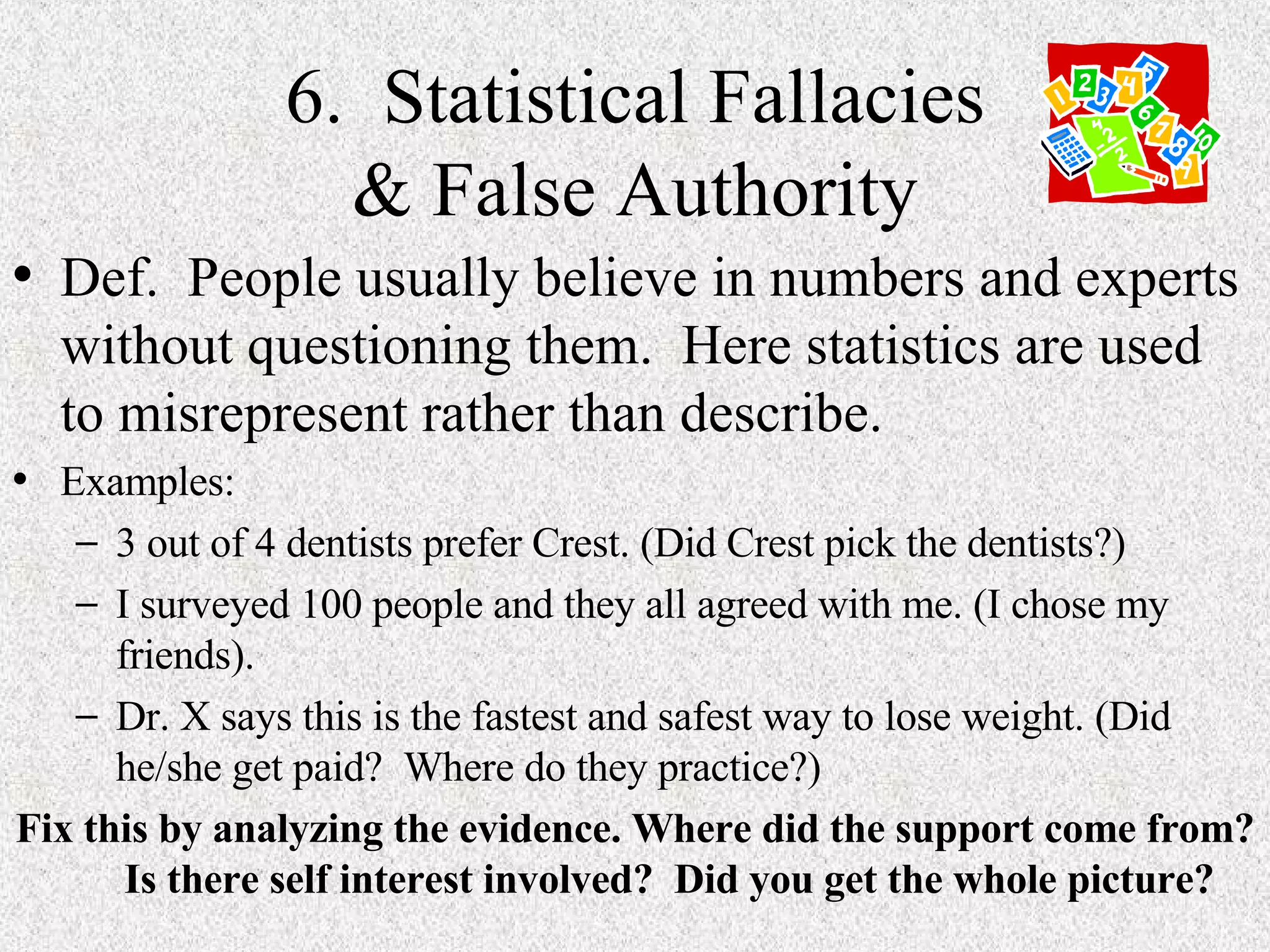 9 Logical Fallacies | PPT