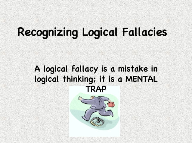 9 Logical Fallacies | PPT