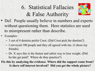 9 Logical Fallacies | PPT
