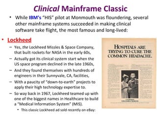 9. mainframe clinical_classics | PPT
