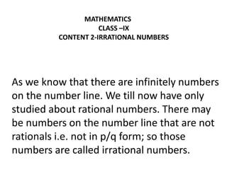 9 maths ch-1 ppt-1 | PPTX
