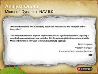 Introducing Microsoft Dynamics NAV | PDF